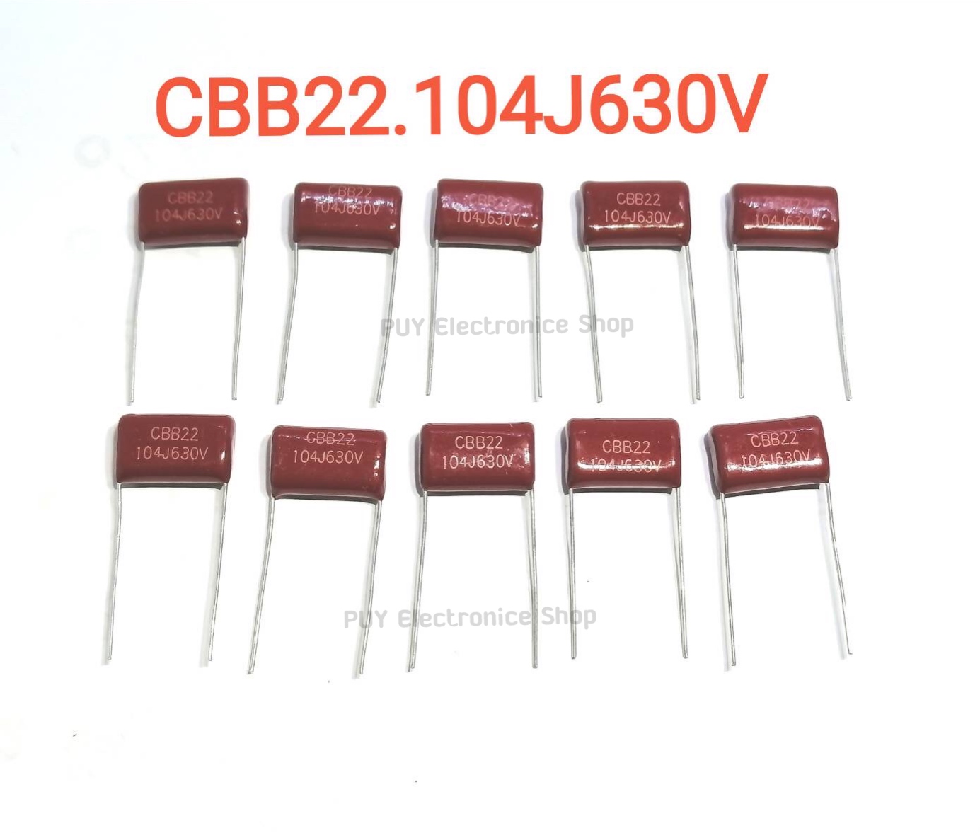 Capacitor 250V /475J 475/400V 475J630V 630V225J 104J630V CBB 22 105J630V มี6 รุ่นให้เลือก คาปา ...