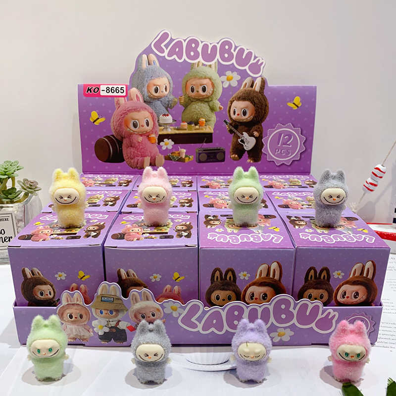 1pcs Cartoon Rabbu Figure Blind Box High-Looking Cute Mini Doll Desktop ...