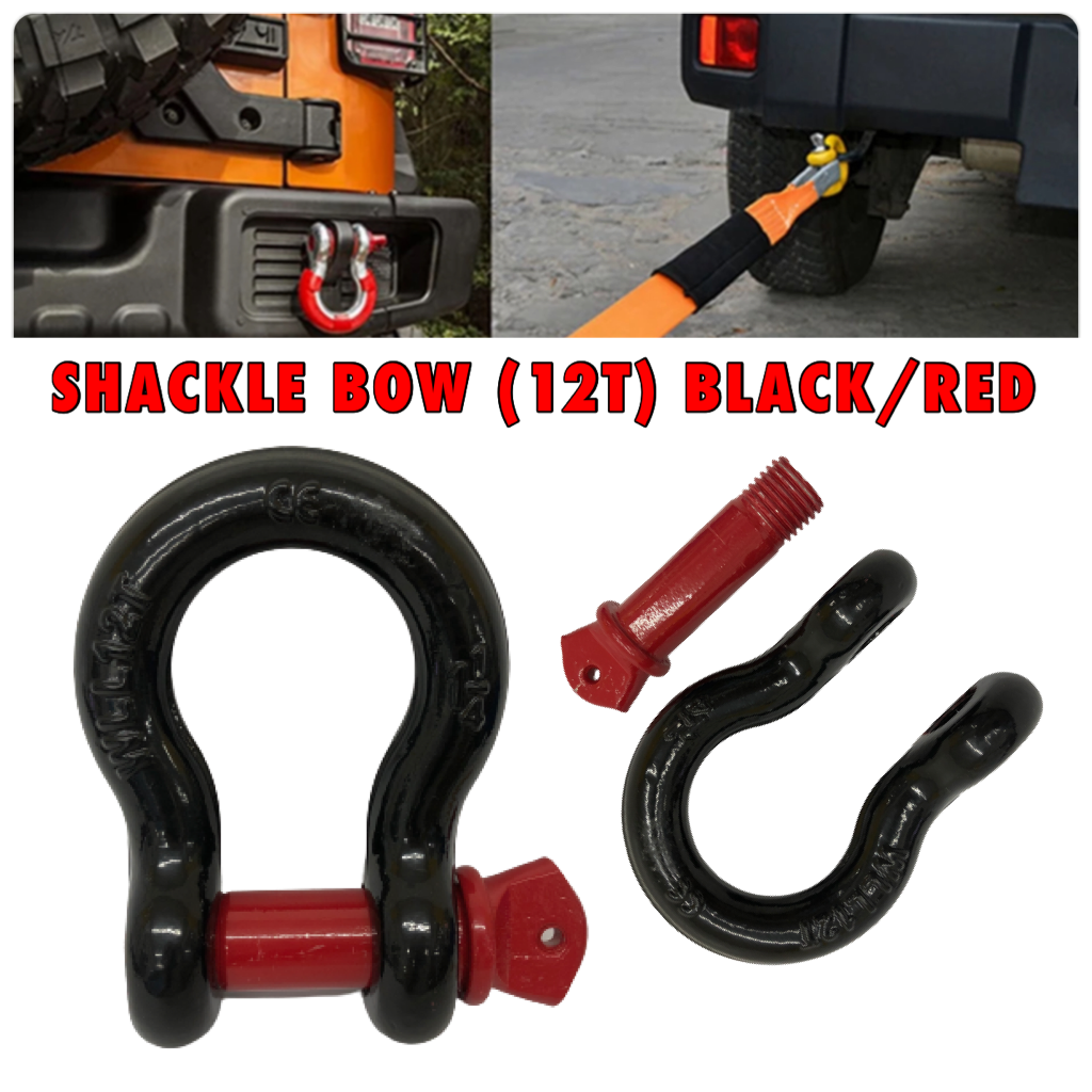 CPO HEAVY DUTY ANCHOR SHACKLE BOW 1/4 RATED TO 12T (7104) | Lazada PH