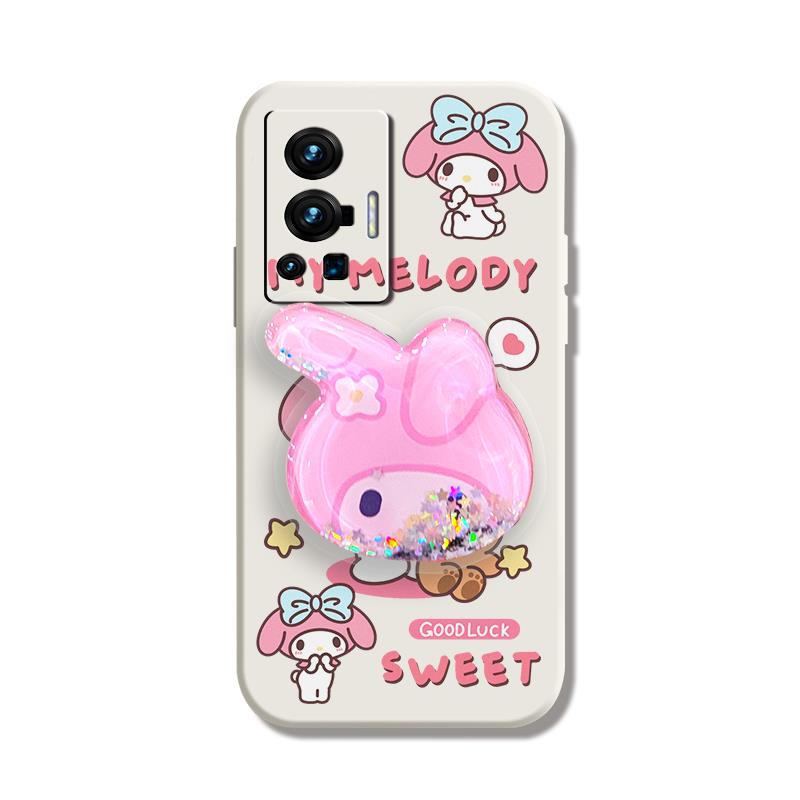 TPU Rotatable stand Phone Case For VIVO X70 Pro Cartoon protective ...