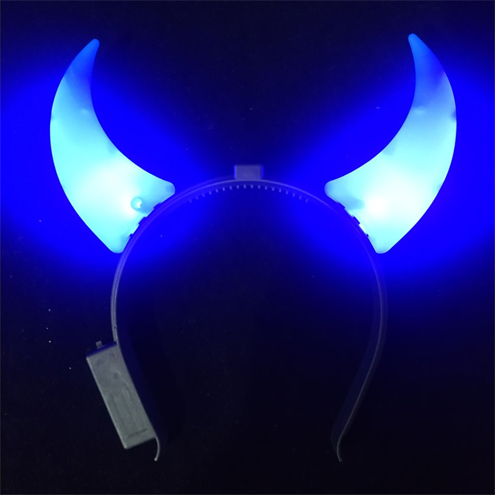 Unique Party Accessories Light Up Devil Horns LED Devil Horns Headband ...
