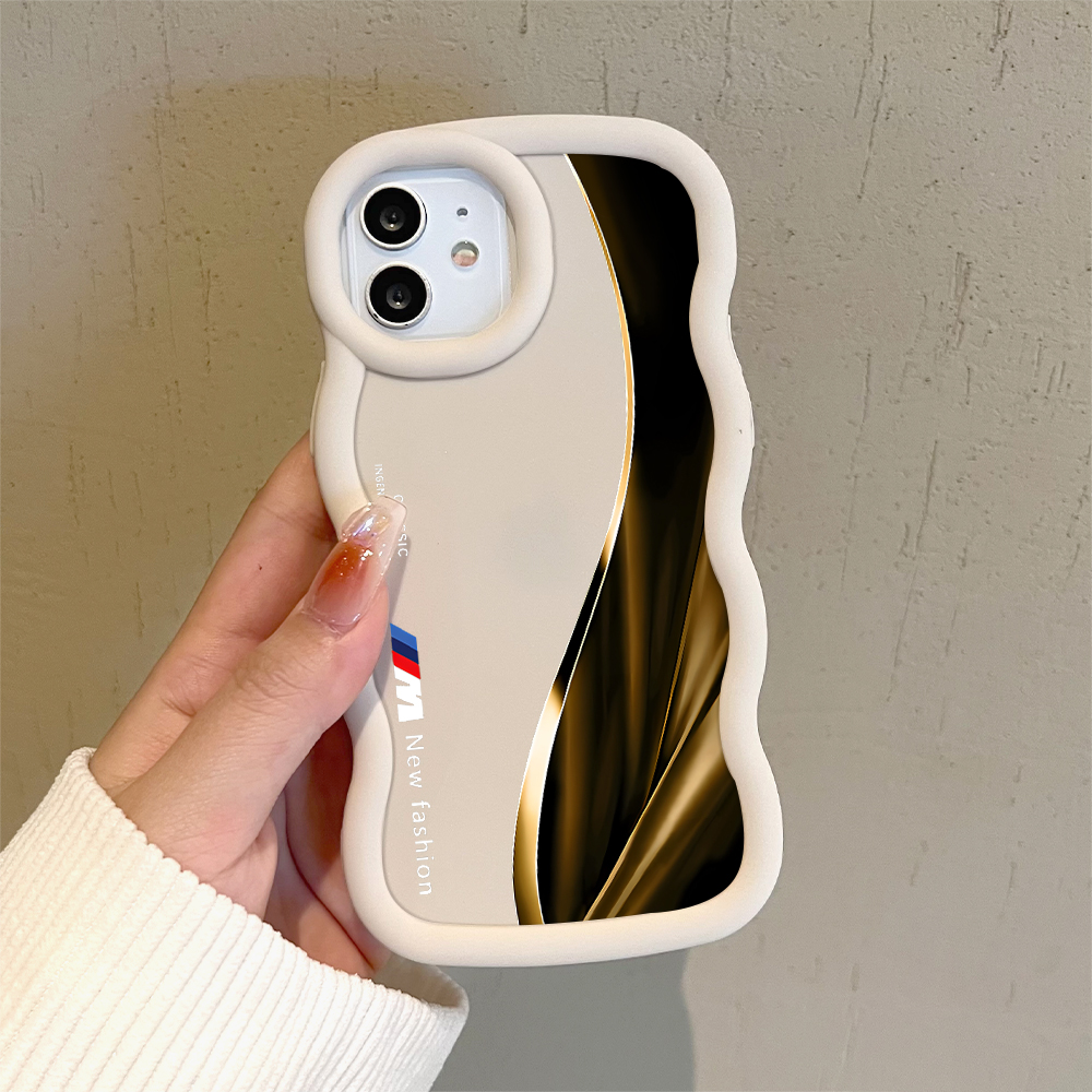 UCUC for OPPO A58 4G Back Cover Auto Golden Line Creative Candy Color ...