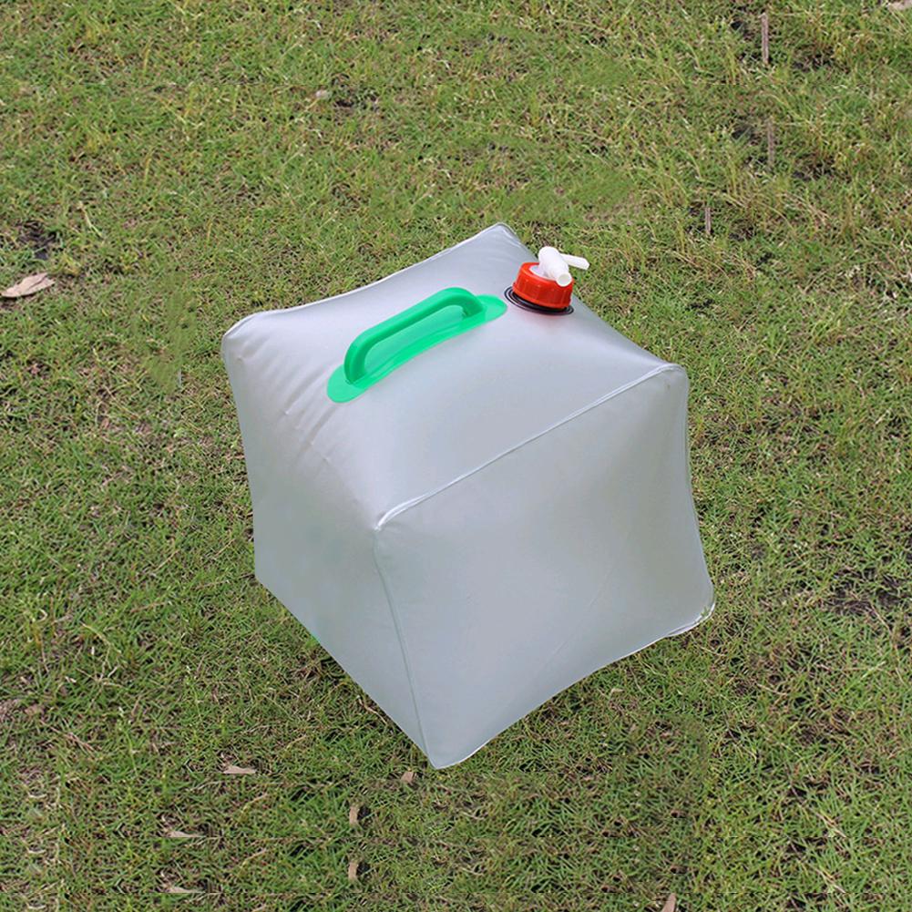 Outdoor folding water bag PVC portable bottle water bottle 20L | Daraz.lk