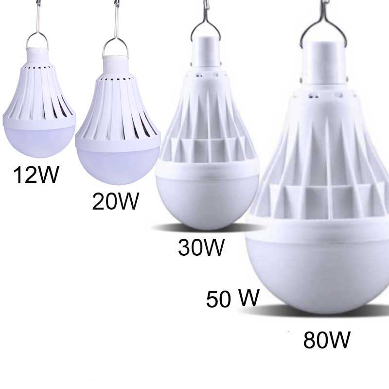 【TopazTrove】Multifunction USB Rechargeable Portable LED Lamp Bulb ...