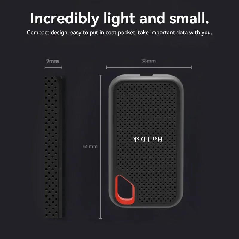 Portable SSD Original Hard Disk E60 2TB 256TB USB 3.1 HD External Hard ...