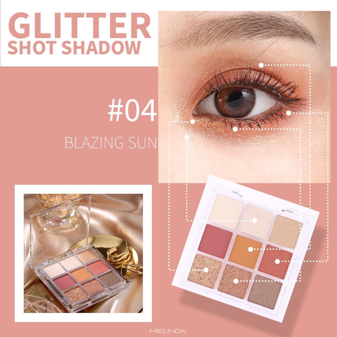 Mei Linda Gliter Shot Shadow Eyeshadow เมลินดา กลิตเตอร์ ชอต อายแชโดว์ ...
