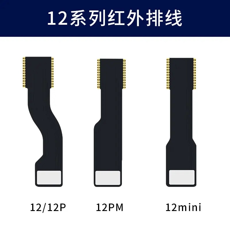 JC Aixun Infrared FPC Flex Cable Face ID Dot Matrix For iPhone 11 12 13 ...