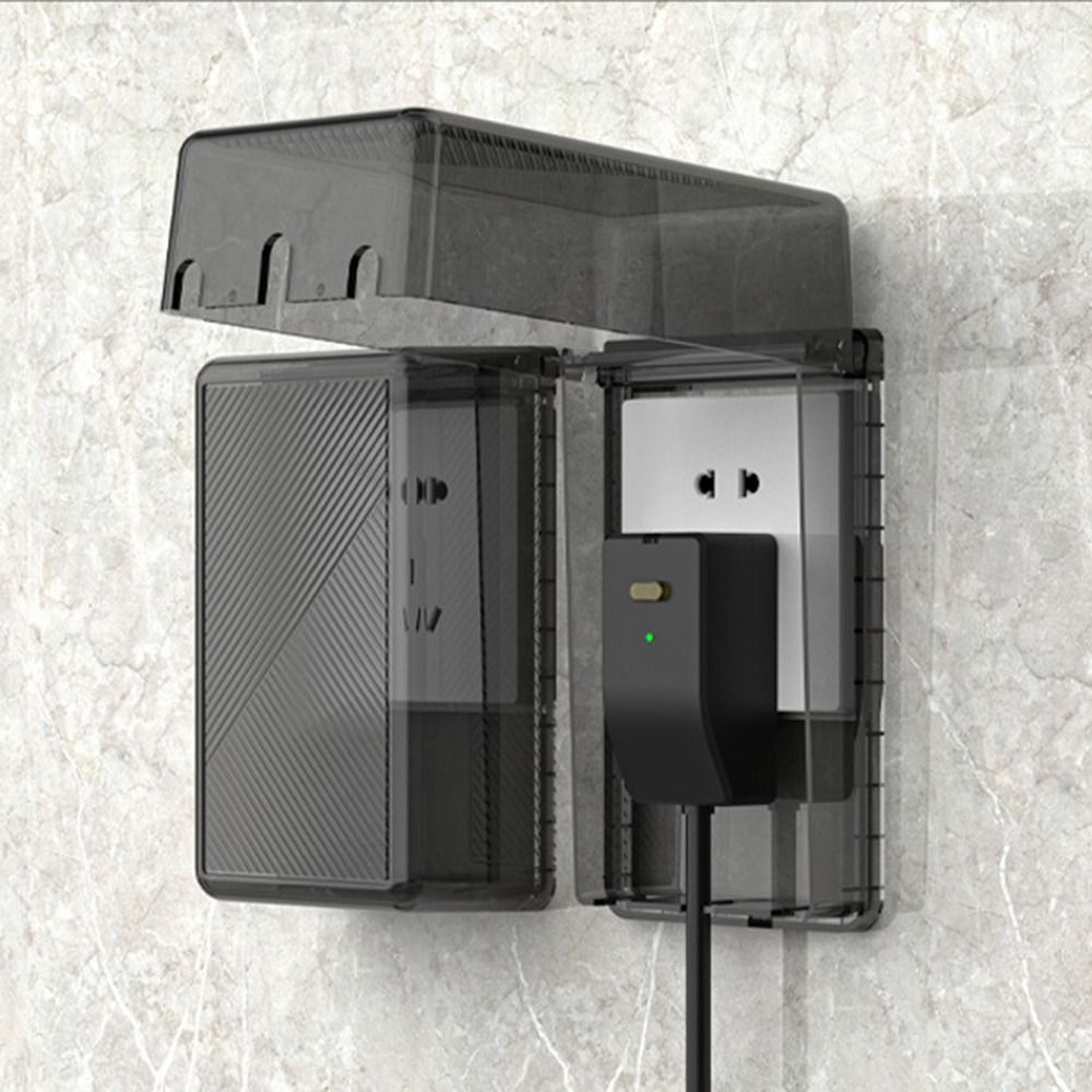 86 Type Switch Protective Cover Waterproof Transparent Electric Plug ...