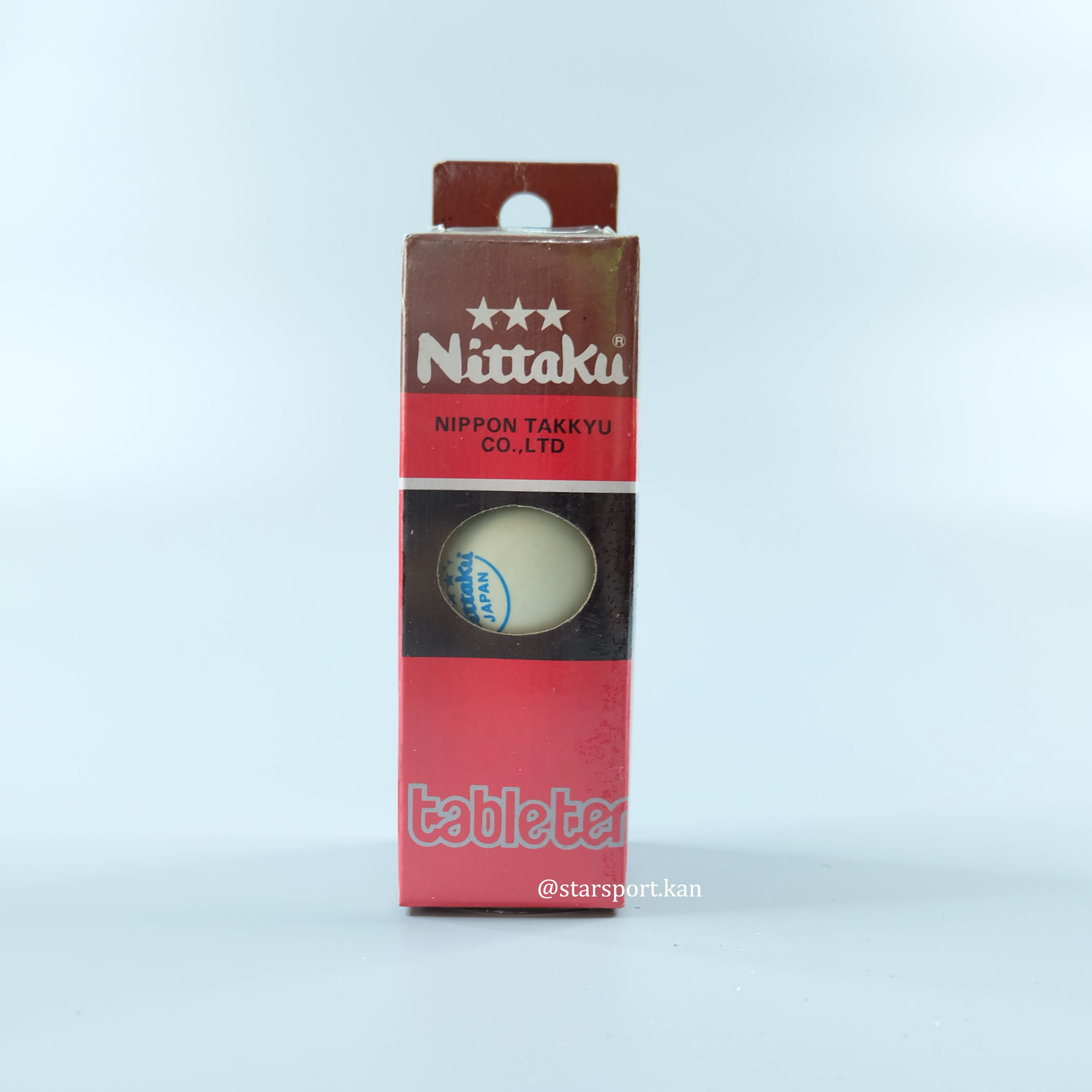 ลูกปิงปอง Nittaku 3 STAR กล่อง 3 ลูก | Lazada.co.th