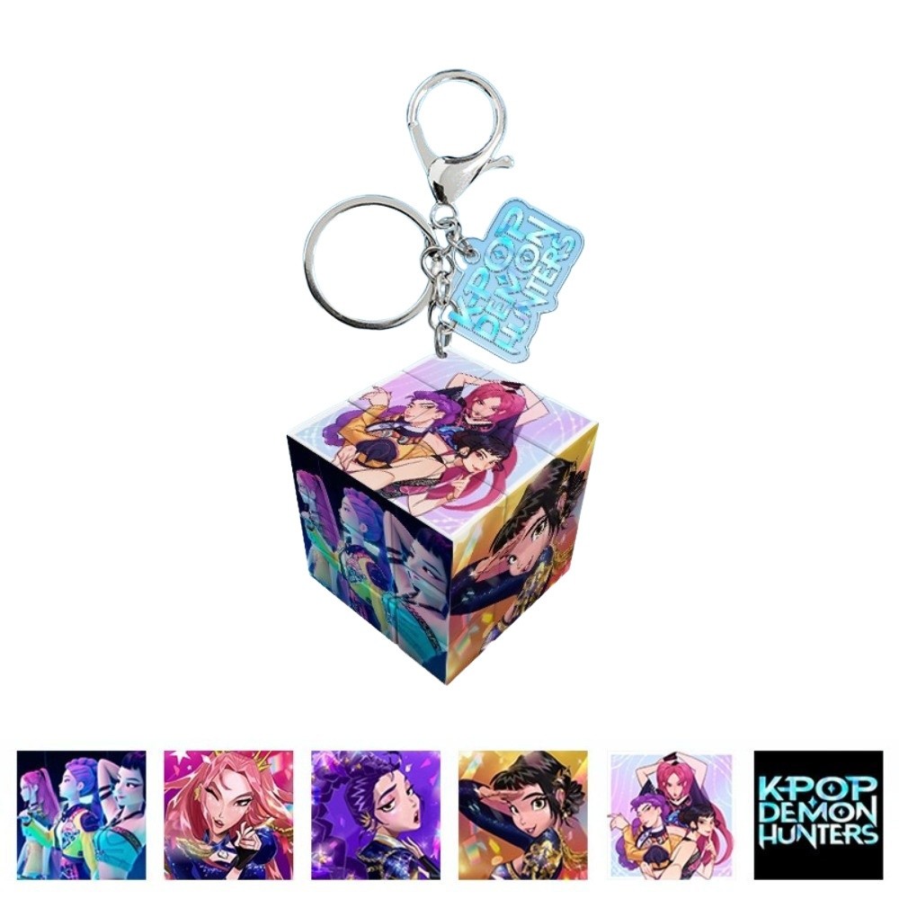 Fashion Huntrix Saja Boys Kpop Demon Hunters Keychain Rumi Mira Zoe ...