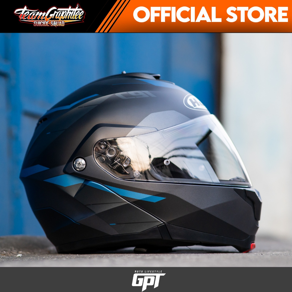 HJC HELMET C91 KARAN (MODULAR DUAL VISOR) | Lazada PH