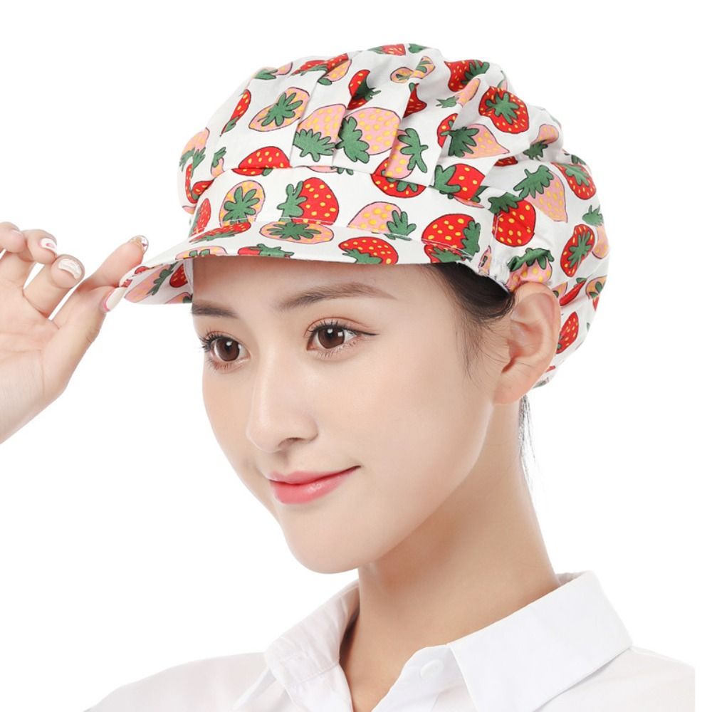 Baking Cap Anti-hair Loss Kitchen Casquette Hat Adjustable Resuable ...