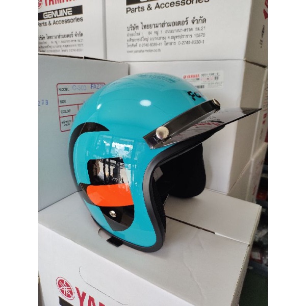 Yamaha Fazzio Original Classic Helmet Men Motorcycle Half Face ...