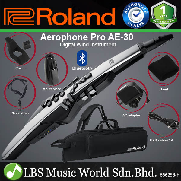 Roland Aerophone Pro AE-30 Digital Wind Instrument with Bluetooth ...