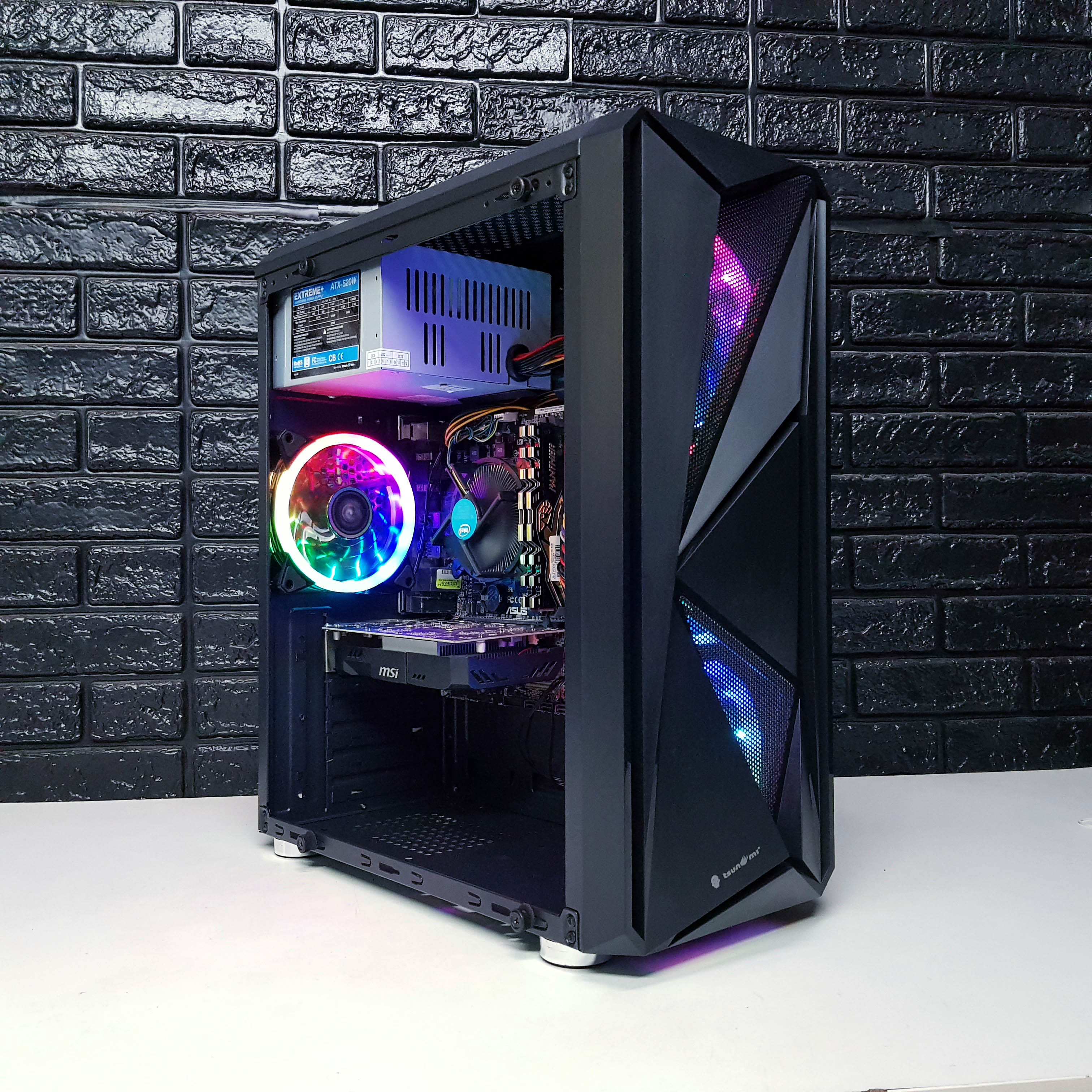 COMZING คอมเล่นเกม Core i3 2C 4T RAM 8GB มีการ์ดจอแยก เล่นเกมได้ SSD ...