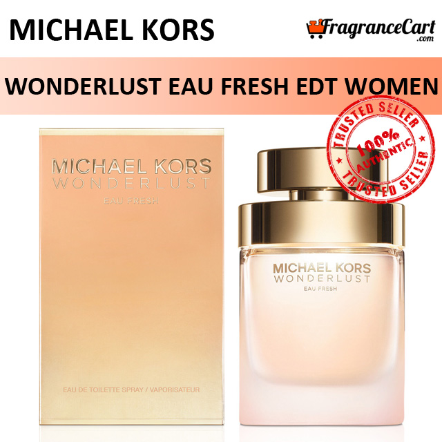 Michael Kors Wonderlust Eau Fresh EDT for Women (100ml) Eau de Toilette Gold [Brand New 100% ...