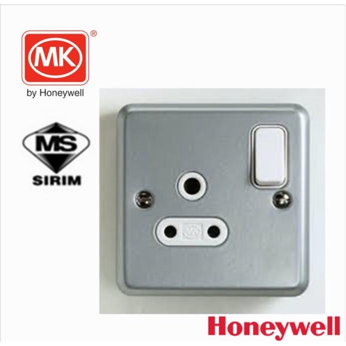 MK HEAVY DUTY 1G / 2G METAL CLAD SWITCH SOCKET 13A 15A | Lazada