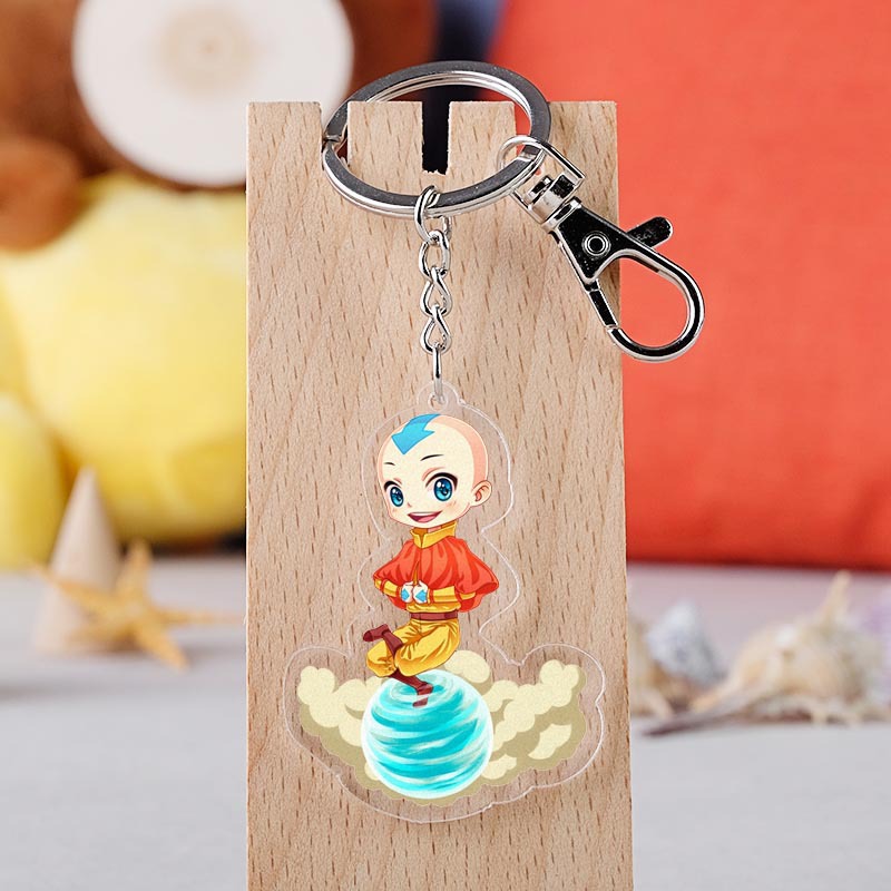 XP Avatar The Last Airbender keychain Aang Katara Sokka Zuko Iroh Azula ...