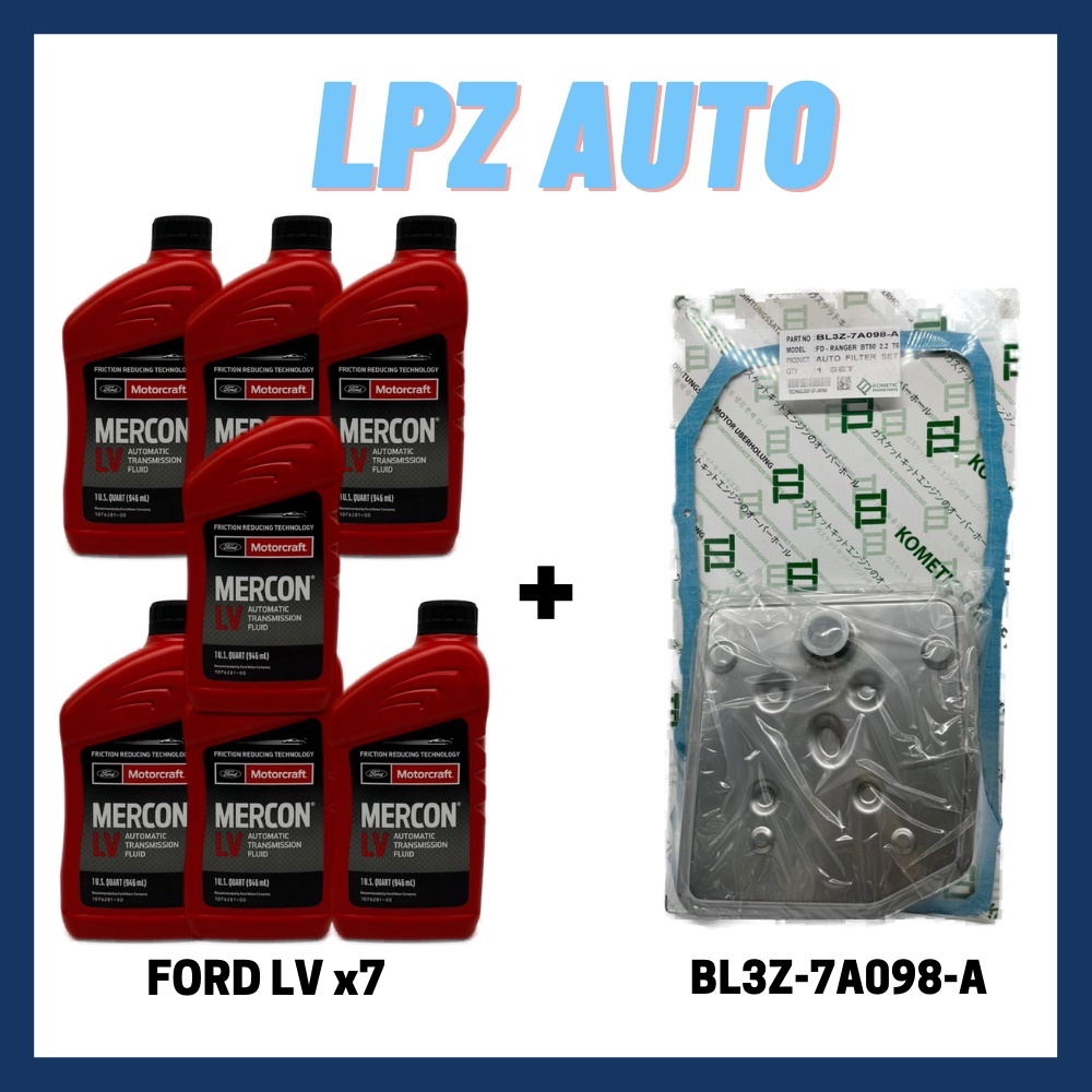 Ford Motorcraft Mercon LV ATF 946ML Ford Ranger T6 / T7 2.2/3.2 TDCI ...