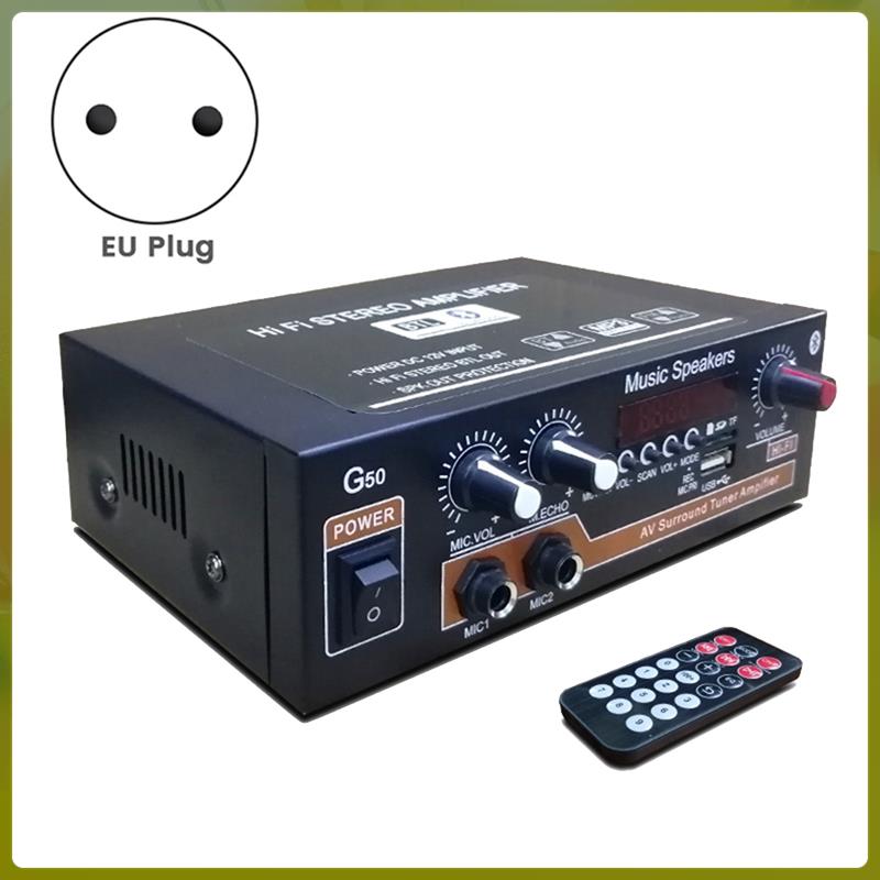 G50 Digital Amplifier Multi-Functional Dual Amplifier Audio Stereo ...