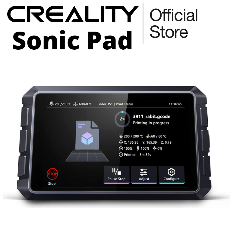 Creality Sonic Pad 3D Printed Smart Pad Based on Klipper Firmware for ...