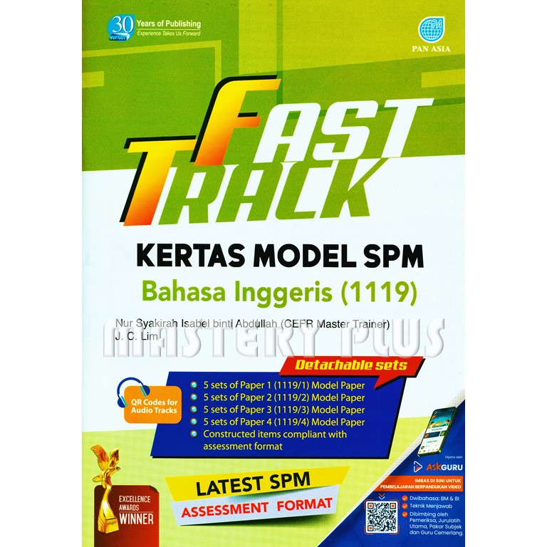 FAST TRACK KERTAS MODEL SPM - FORMAT PENTAKSIRAN SPM BAHARU - PAN ASIA ...
