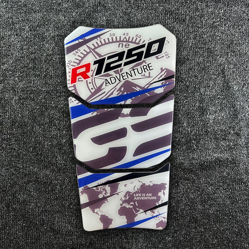 Motorcycle Fuel Tank Protector Pad 3D Sticker For BMW Motorrad R1250GS ...