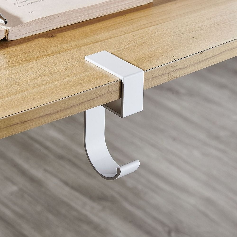 1PC Bag Hook Portable Hanging Bag Hook Student Desk Side Hanging bag ...