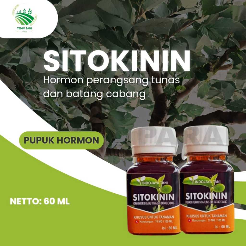 pupuk Sitokinin zpt Daun dan Batang Tanaman sitokinin hitam 60 mili ...
