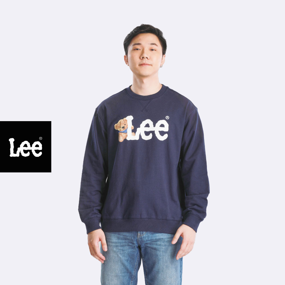 LEE เสื้อคลุมแบบสวมผู้ชาย คอลเลคชั่น Lee Bear ทรง Comfort รุ่น LE F423MPULN33 | Lazada.co.th