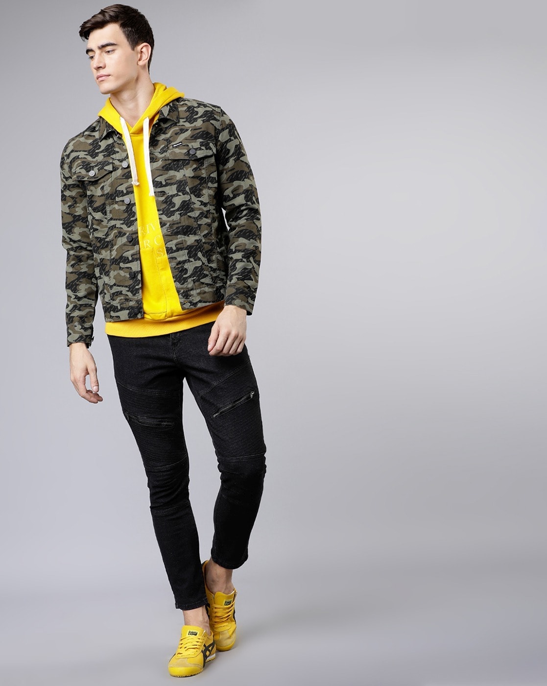 Camouflage Print Button-Down Jacket By TAG ONE | Daraz.pk