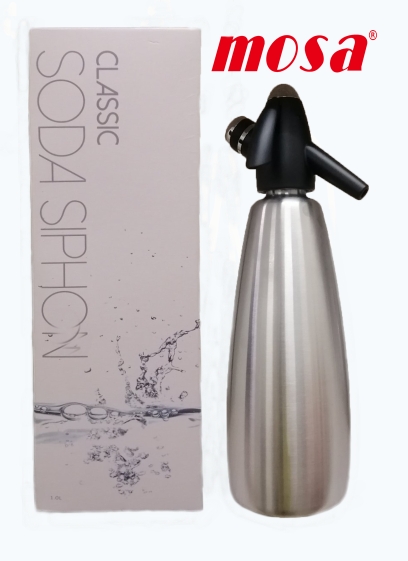 Mosa Soda Siphon 1L brushed finish | Lazada PH