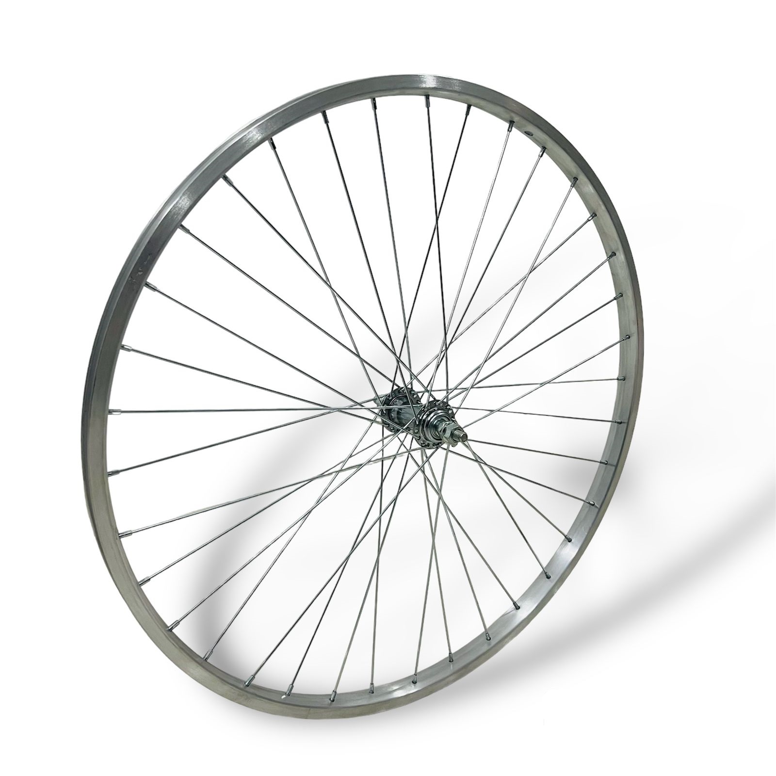 Bicycle Steel / Alloy Rim, Double Side Thread Hub 36/36 Holes 24 and 26 ...