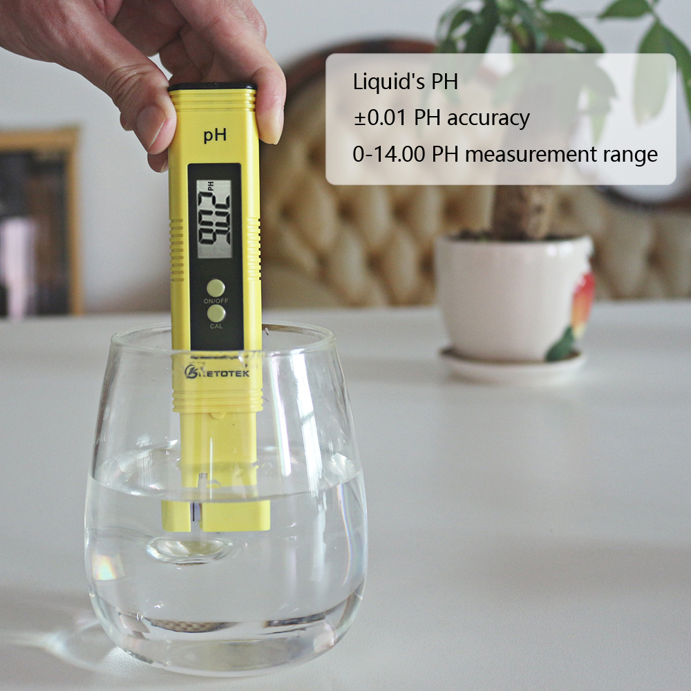 NEW 【Exclusive Discount】Digital Portable PH Meter Tester Lab PH Water ...