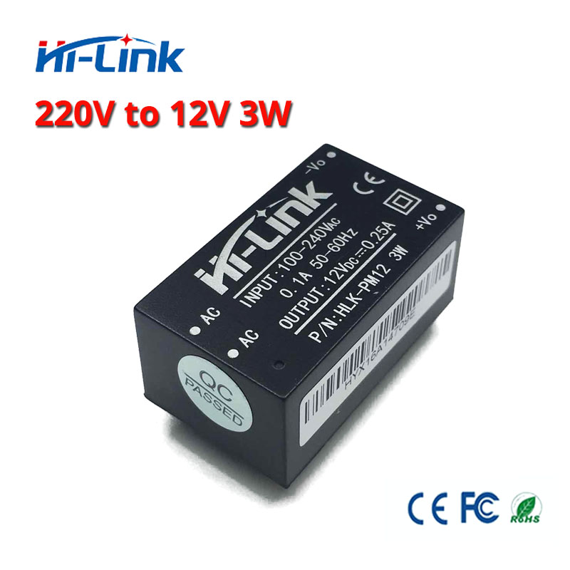 Hilink Pm01 Acdc Step Down Converter 220v To 5v 3w Mini Intelligent ...
