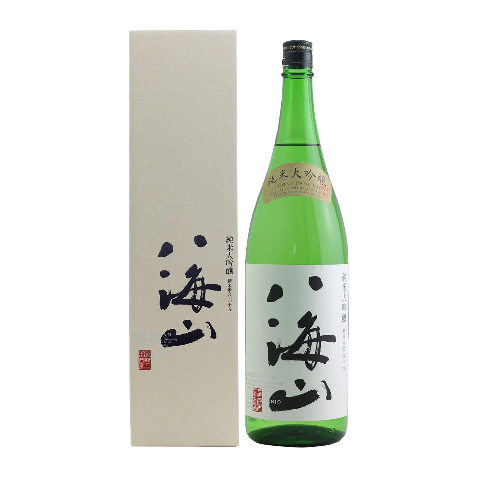 Hakkaisan Junmai Daiginjyo 15.5% Japanese Sake 1.8L (GB) - By Letat ...