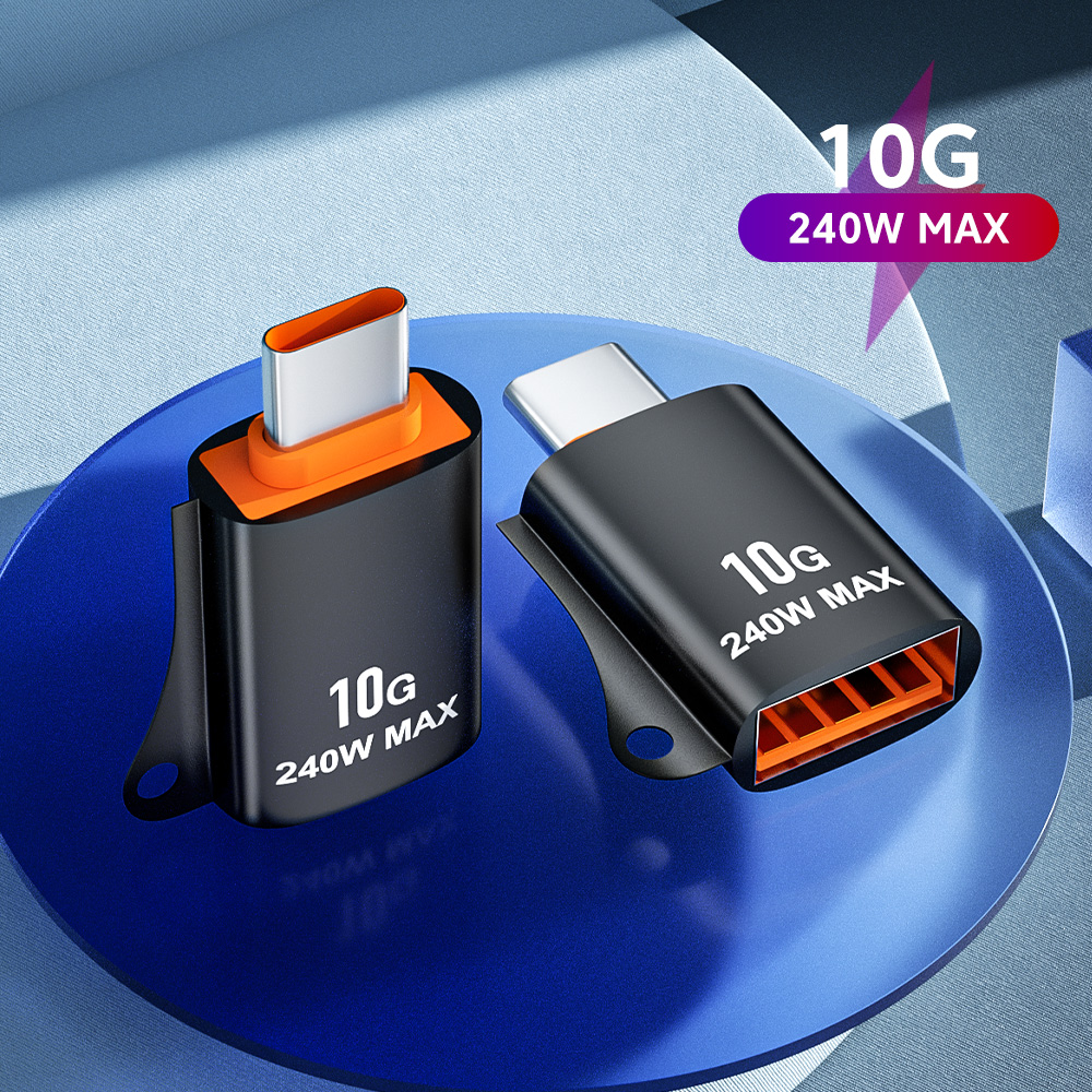 Usb 3.0 Type-C Data Adapter Type C 10g Otg Usb C Male To Usb Female ...