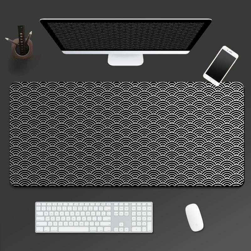 Zeus Plain Design Extended Mouse Mat / Mouse Pad For Gaming Office Mice ...