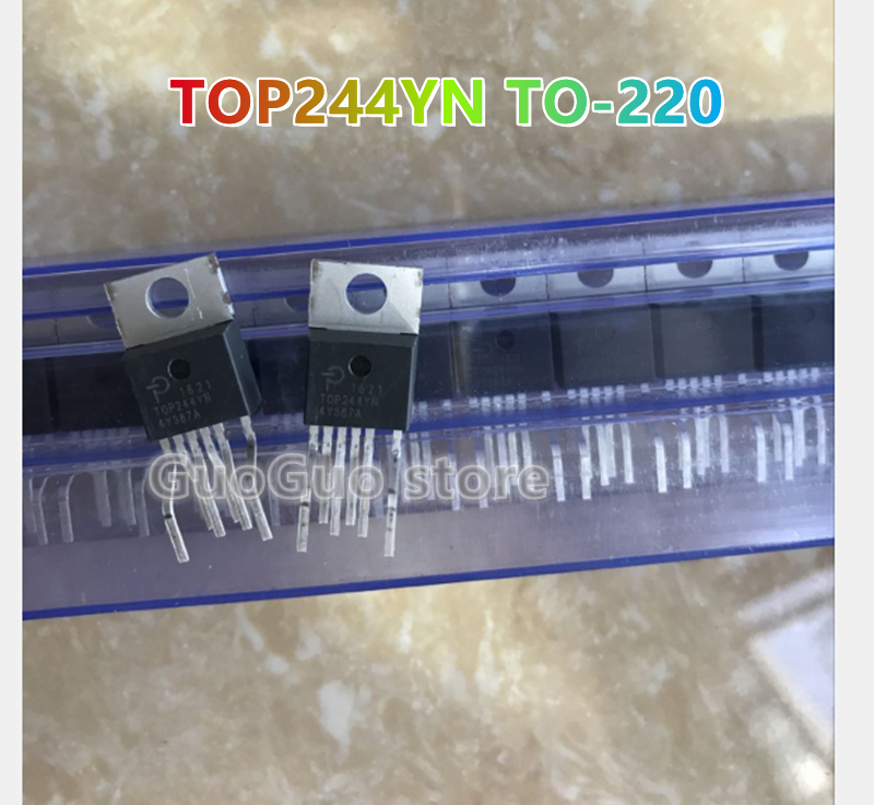 10ชิ้น TOP244YN TO-220-6 TOP244 TOP244Y TO-220ชิปการจัดการพลังงานใหม่ ...