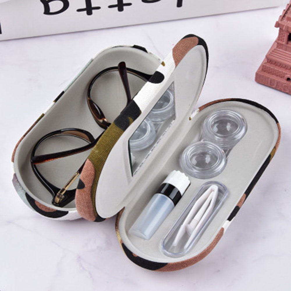 Creative Dual Use Handmade Glasses Case 2 In 1 Double Layer Box ...