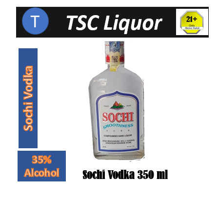 Sochi Vodka 350 ml | Lazada: Buy sell online Vodka with cheap price ...