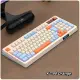 Zeus x Raiku Wired Rainbow LED Ligh Gaming Keyboard 98 Keys Silent Keys ...