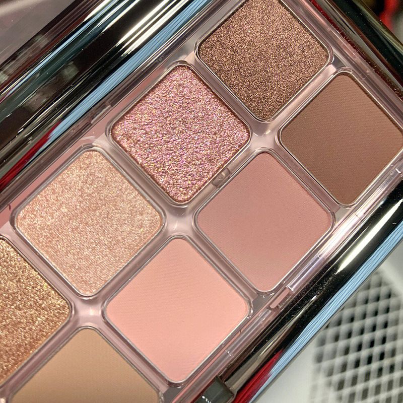 12 Color Eye Shadow Plate Matte Pearl Eyeshadow Girl Beginner Makeup ...