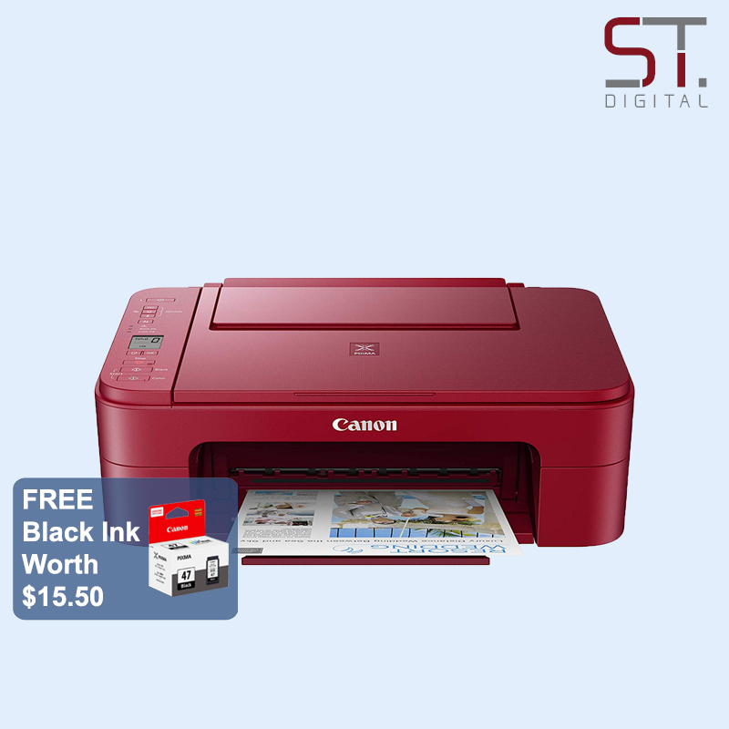 [Local Warranty] Canon PIXMA E3370 Wireless All-In-One Inkjet Printer E ...