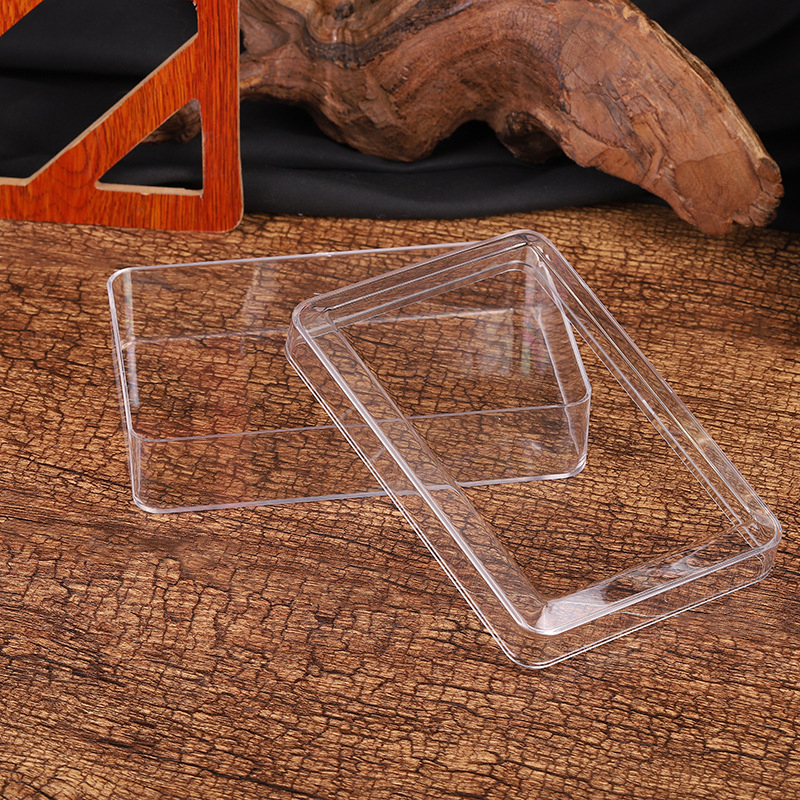 Rectangular Plastic Transparent Box Food Grade Ps Biscuit Nut Chocolate ...