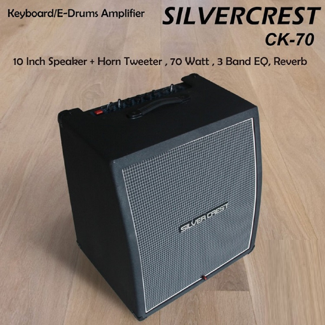 Ampli Silvercrest CK 70 Amplifier Keyboard CK70 Speaker Drum Elektrik | Lazada Indonesia