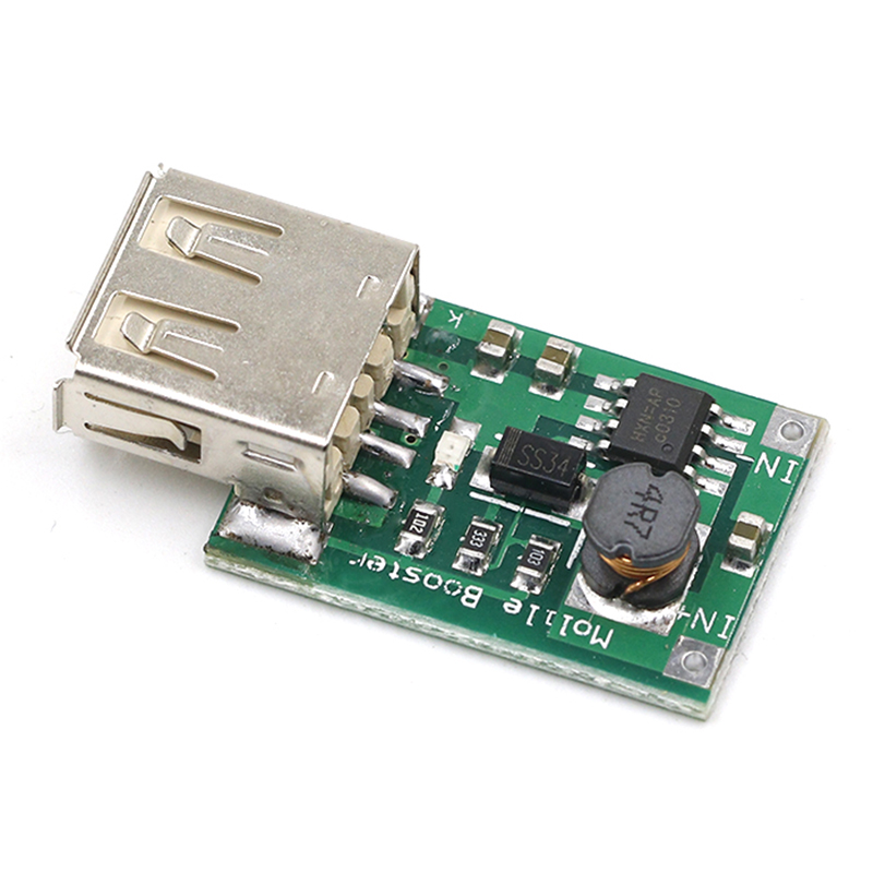 2V-5V to 5V 1200MA USB Output Boost Converter Mini DC-DC Step-up Power ...