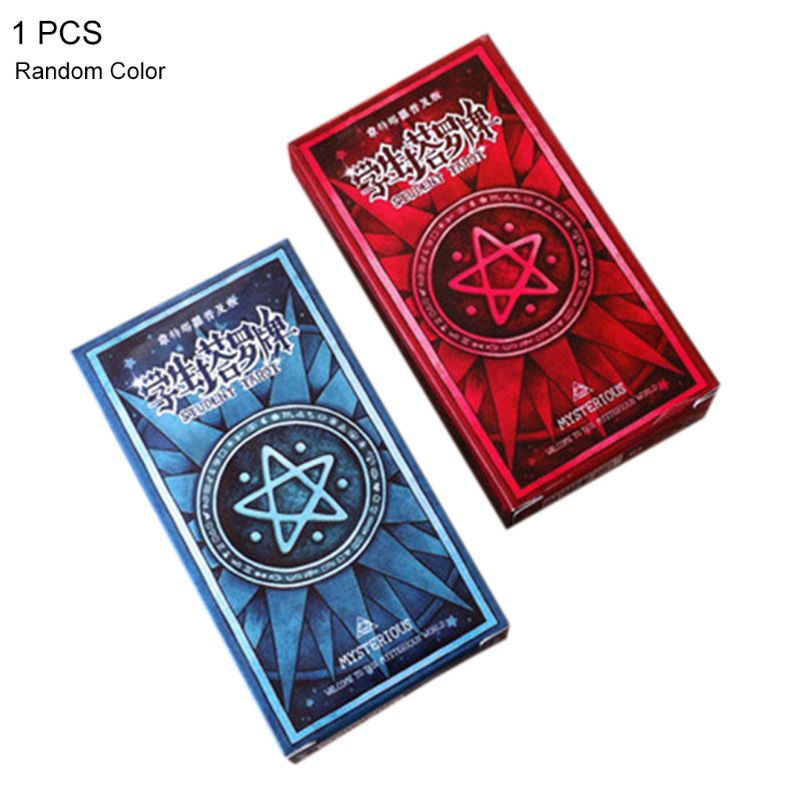 【TechHaven123】Student Tarot Cards Deck Guidebook Mysterious Divination ...