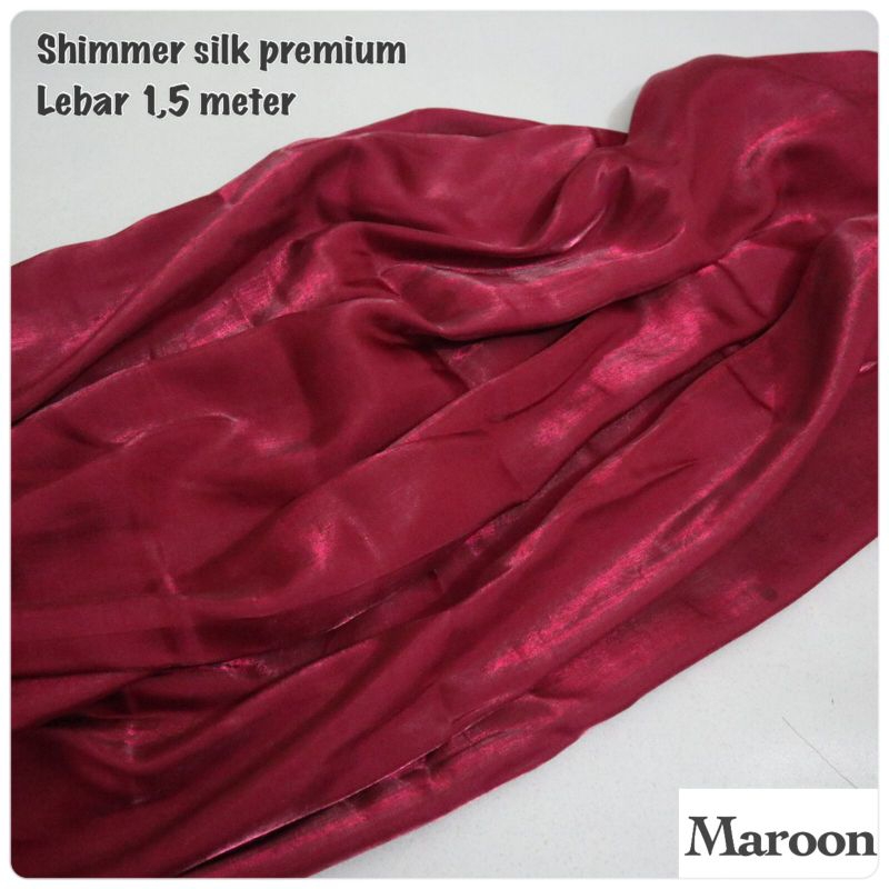 Kain Shimmer | Kain Shimmer Silk Premium | Bahan Shimmer | Baju Shimmer ...