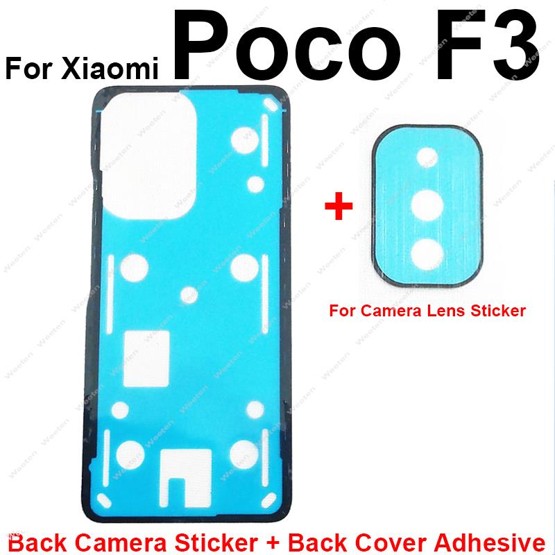 【tasselelf mall】Rear Battery Housing Cover Adhesive Glue Xiaomi POCO X2 ...